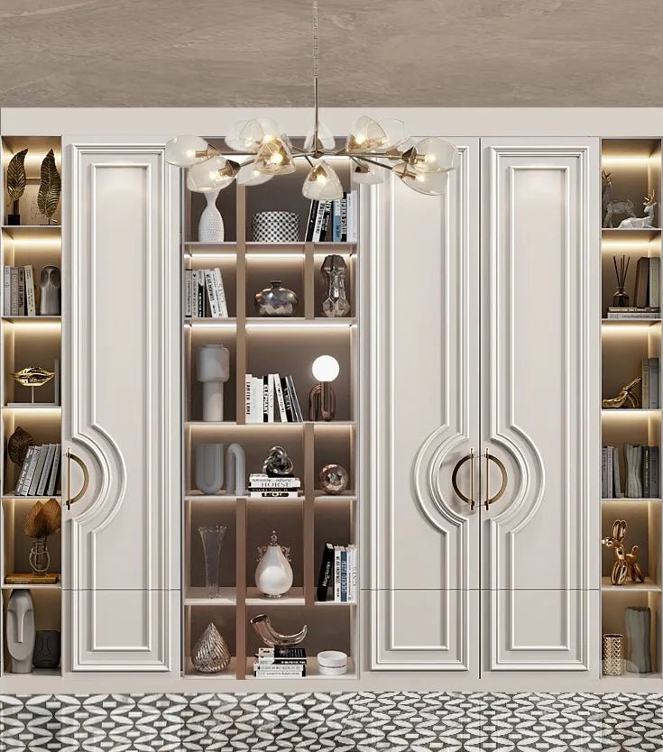 Contemporary Showcase Wardrobe - Sculptural Central Display – Davinciya